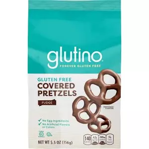 glutino Chocolate Fudge Covered Pretzels