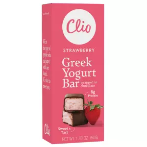 Clio Snacks Kreeka jogurtibatoonid