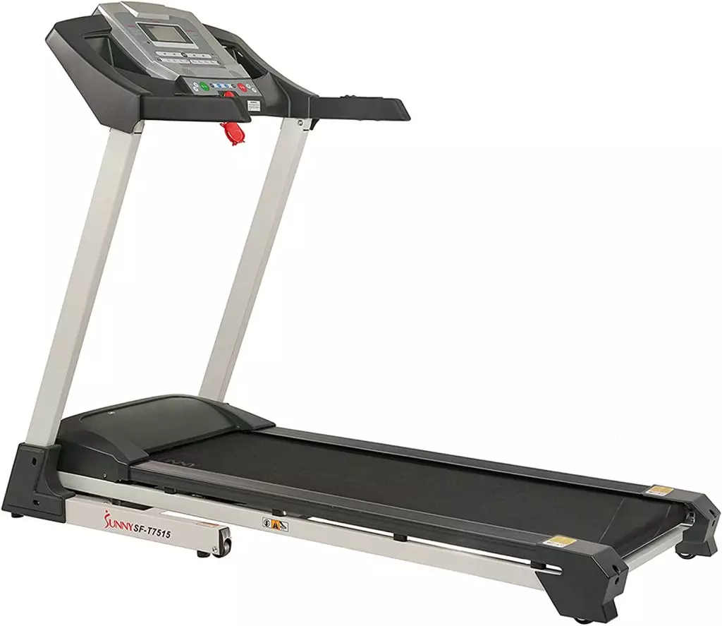 foldable treadmill sunny health and fitness sf 7515