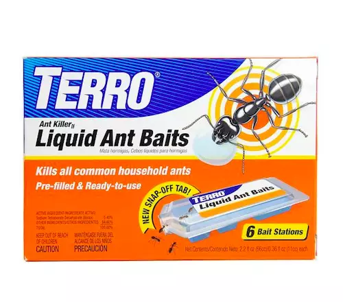 Karremet vrasës të milingonave të lëngshme të brendshme TERRO