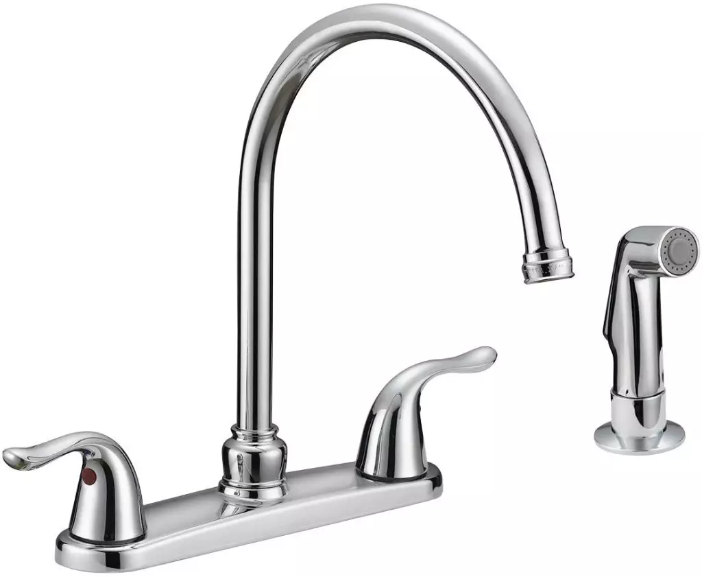 EZ-FLO Kitchen Faucet nga adunay Pull-Out Side Sprayer