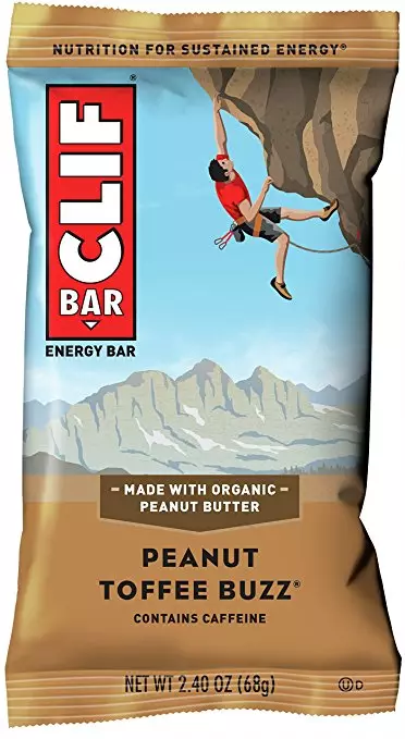 I-Clif Bar Peanut Toffee Buzz