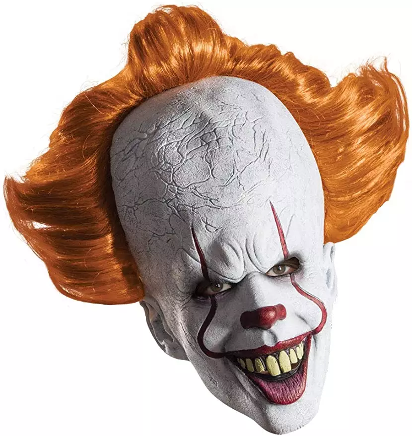 A máscara de pallaso Pennywise de Rubie