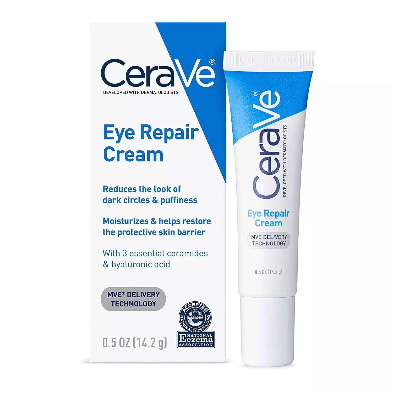 CeraVe Eye Repair Cream; kaip atsikratyti maišelių po akimis