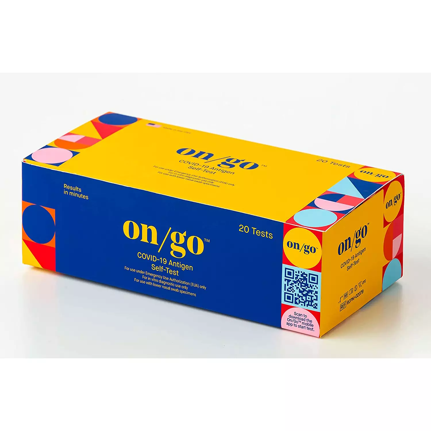 On/go covid test 20-pack