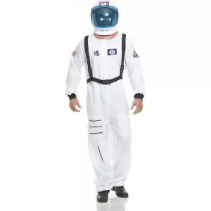 Charades Kostum Astronawti Unisex-Adulti