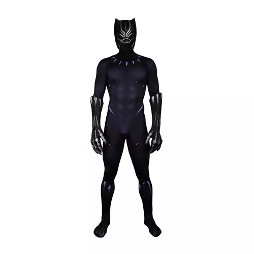 Halloween costume tswv yim zoo siab rau superhero dub panther