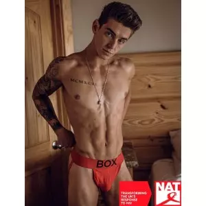 Box Menswear Red on Red Jockstrap