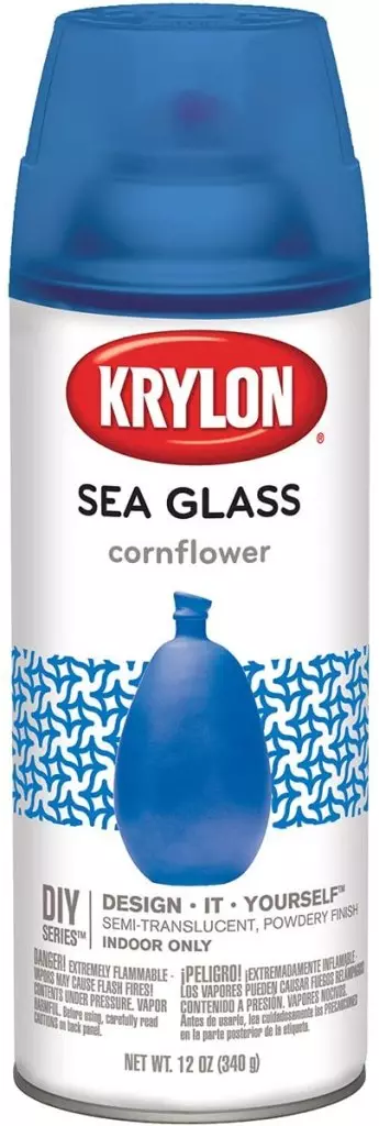 Krylon K09058007 මුහුදු වීදුරු ඉසින තීන්ත