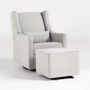Babyletto Kiwi Grey Power Recliner in Fabric Eco-Performance