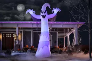 12 ft. Lightshow ShortCircuit Halloween aufblasbar