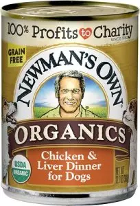 лучший органический корм для собак Newmans own Organics без зерна