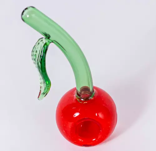 Flower by Edie Parker Glass Cherry Pipe