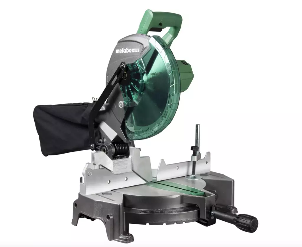 9 METABO HPT C10FCGS 10-Mitre Saw