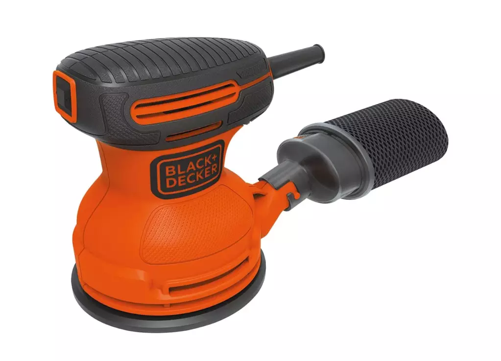 5 دستگاه سنباده مدار تصادفی BLACK+DECKER BDERO100