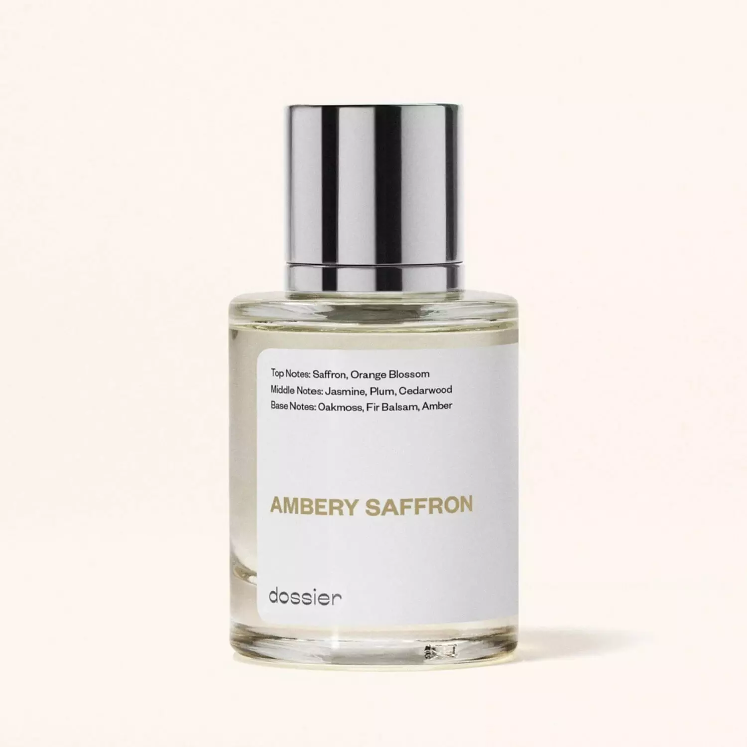 Dossier Ambery Saffron parfum