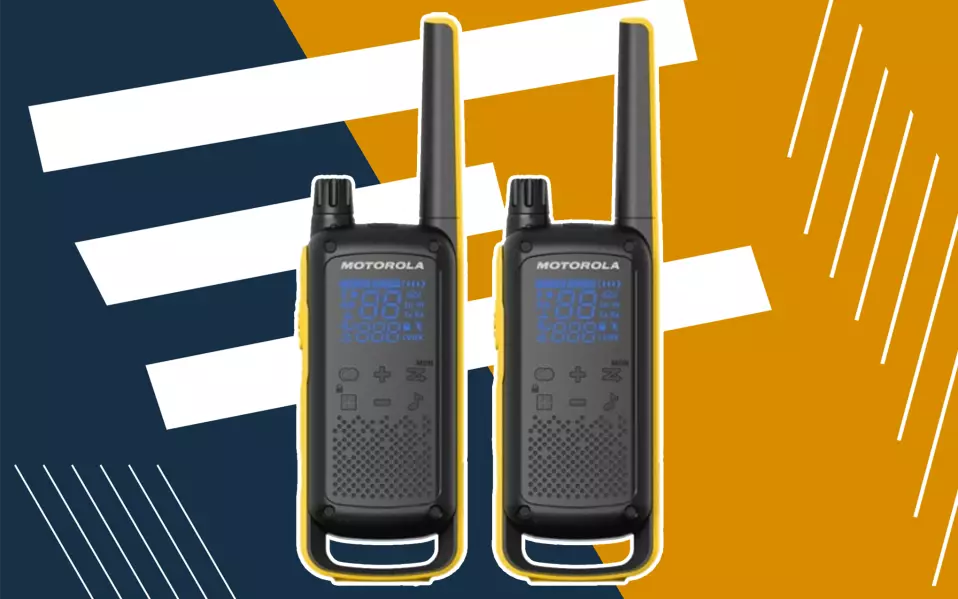 langtrækkende walkie talkies
