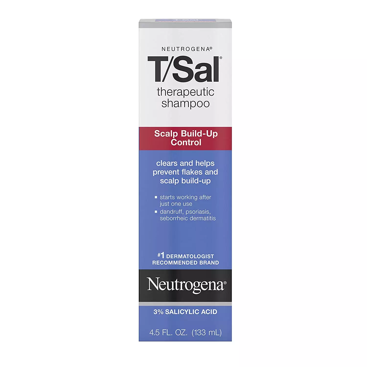Neutrogena T/Sal Szampon Terapeutyczny Kontrolujący Odrastanie Skóry Głowy; leczenie łuszczycy szamponem