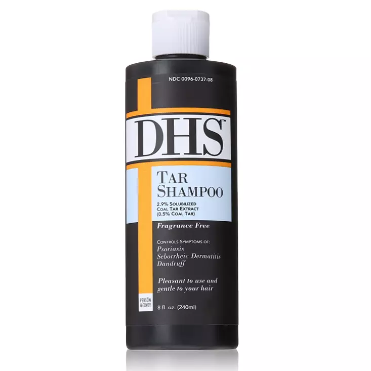 Szampon smołowy DHS; leczenie łuszczycy szamponem