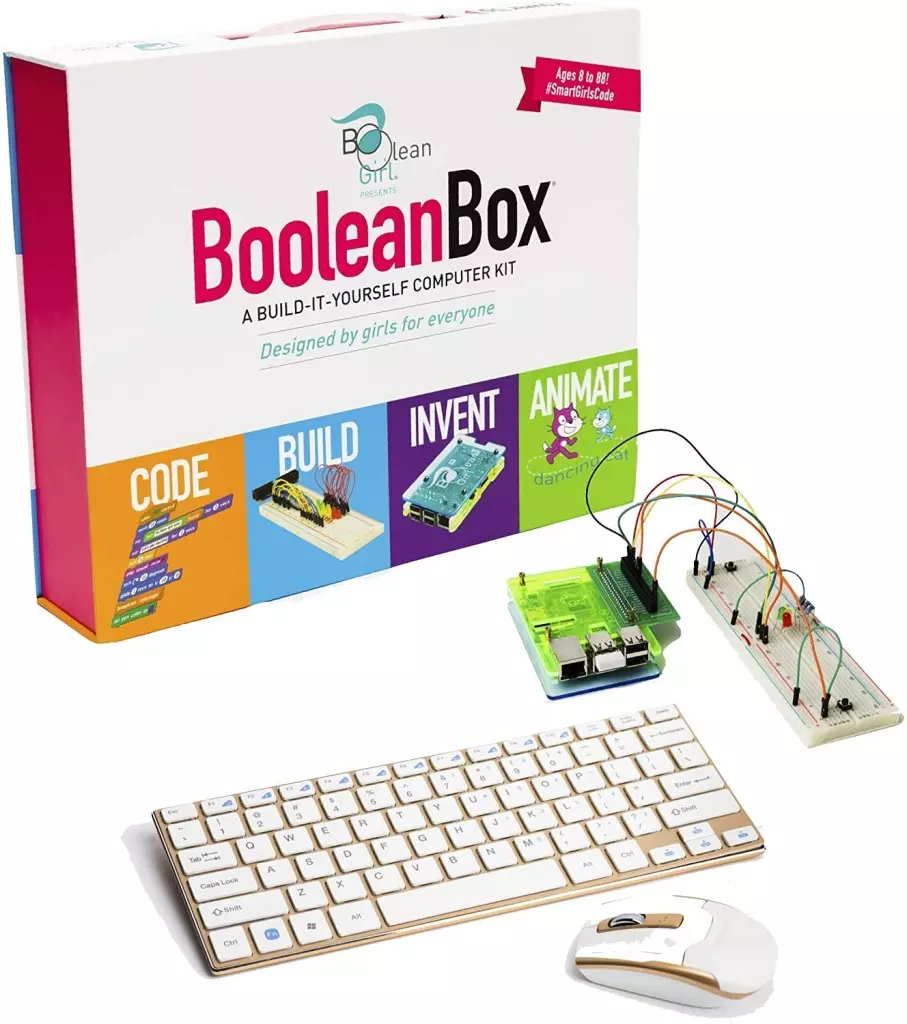 Boolean Box Tsim Cov Khoom Siv Computer Science rau Cov Menyuam