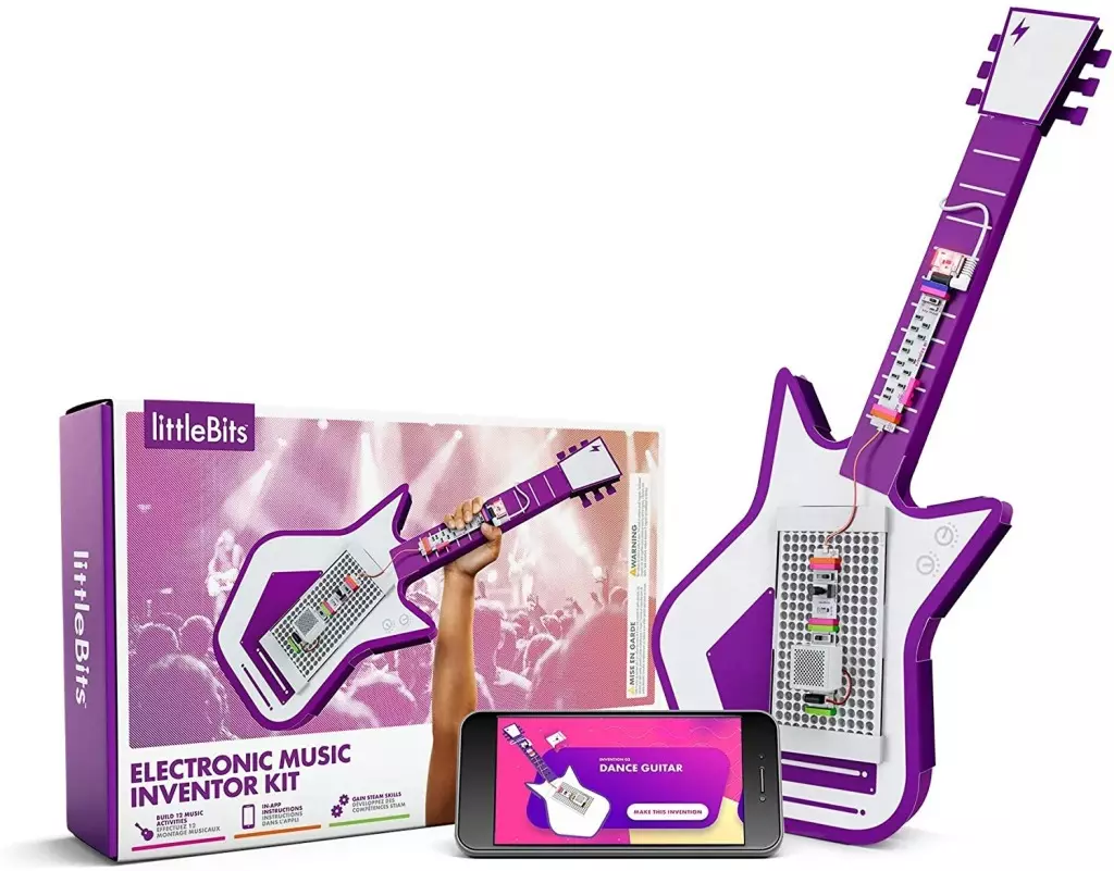 littleBits электронды музыка өнертапқышы жинағы