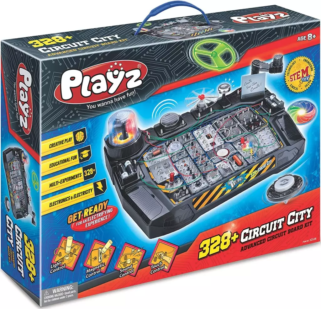 Playz fortgeschratt elektronesch Circuit Verwaltungsrot