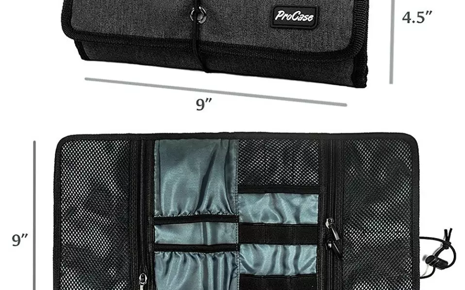 A Travel Electronics Organizer Bag That
