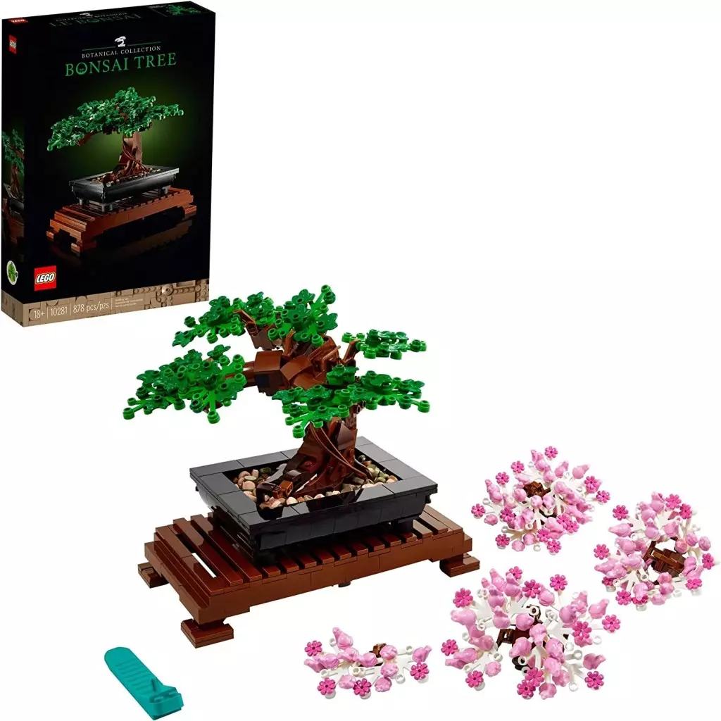 Crann LEGO Bonsai, bronntanais do chailín