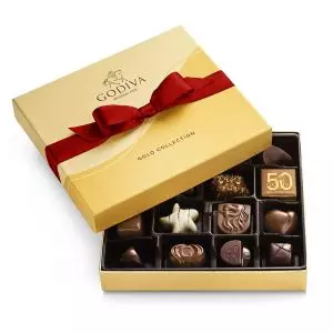 Godiva şokoladları, sevgilisi üçün hədiyyələr