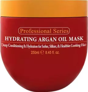 hydratiséierend Argan Ueleg Hoer Mask