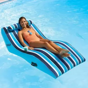 aqua ultra comfort lehátko pri bazéne, najlepšie plávajúce bazény