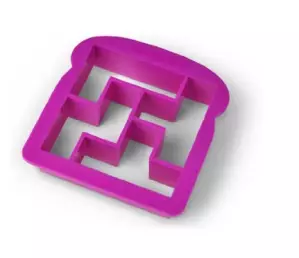 Bites & Pieces Puzzling Crust Cutter