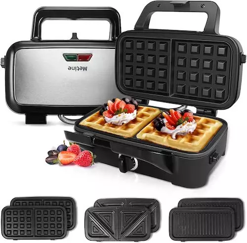 Metine Sandwich and Waffle Maker