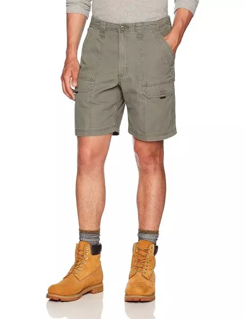 Wrangler Canvas Hiker кароткія, лепшыя паходныя шорты для мужчын