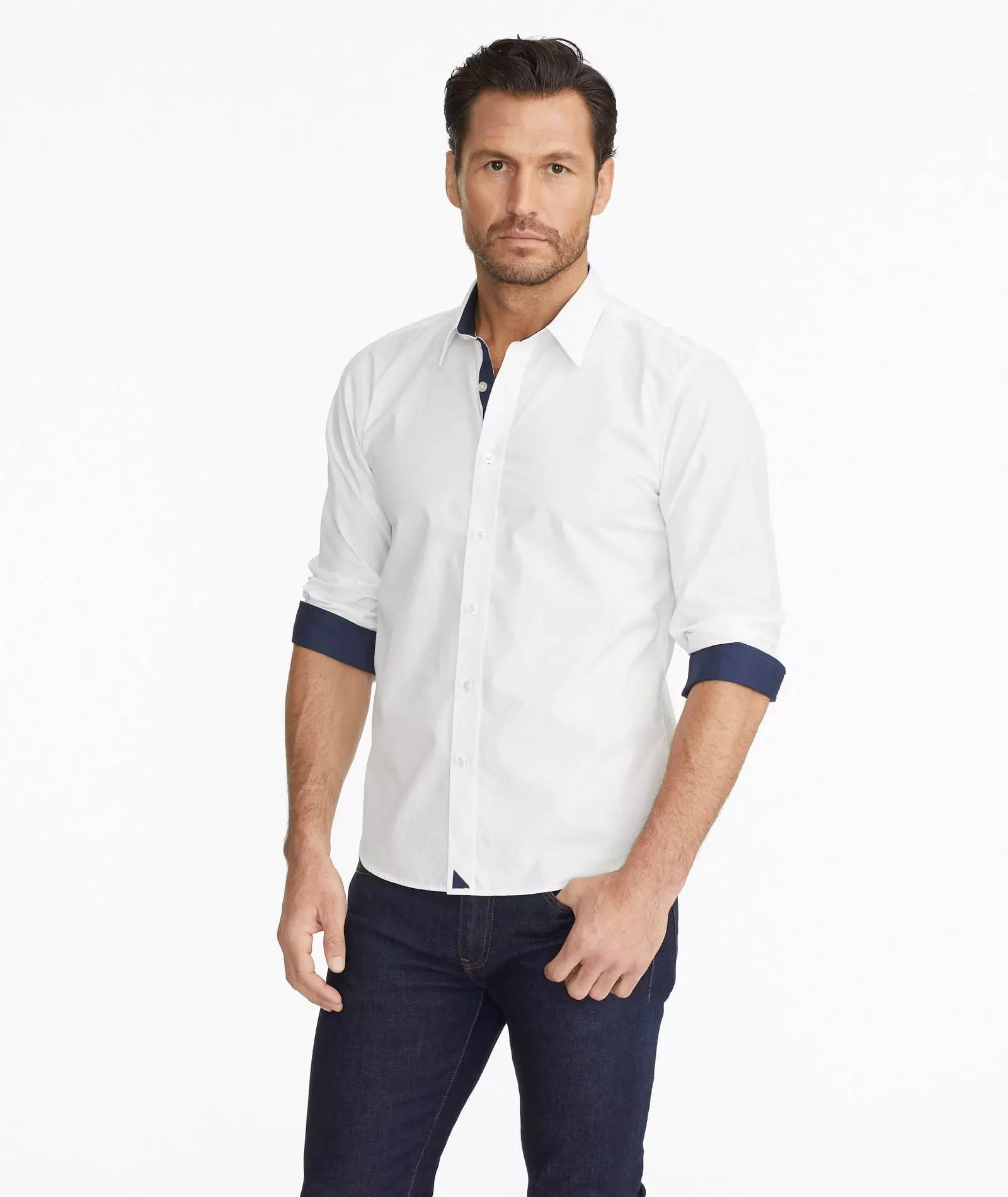 UNTUCKit Wrinkle-Yemahara Las Nyaya Dzakakosha Shirt