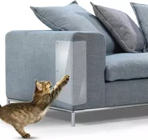 sarung sofa untuk haiwan peliharaan di tangan calar kucing