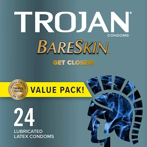 1. TROJAN Bareskin Thin Premium Kondom