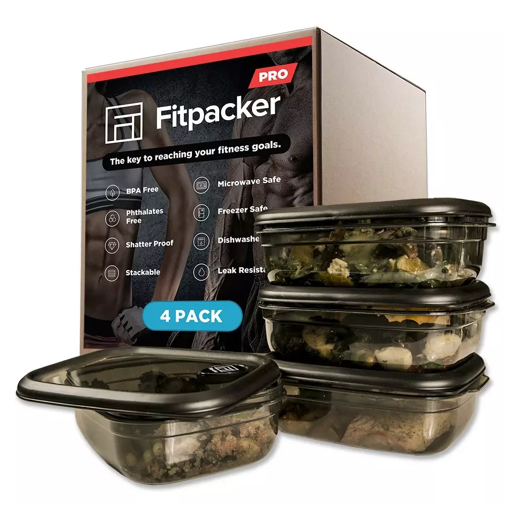 meal prep hoe te begjinnen Essentials containers fitpacker