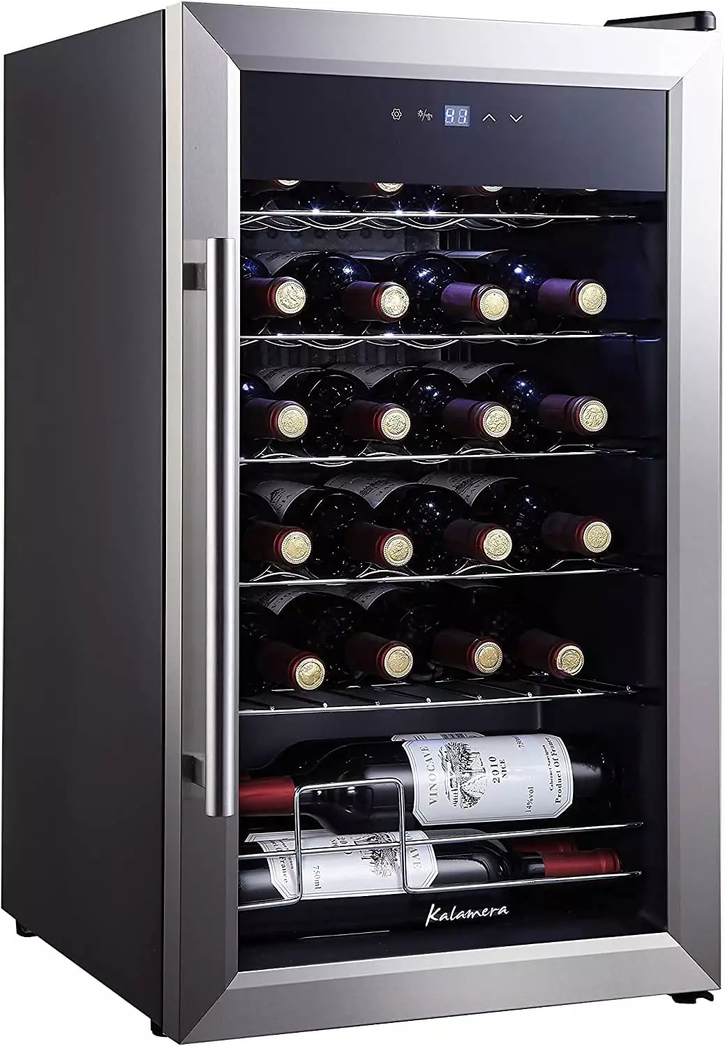 सर्वोत्कृष्ट वाईन रेफ्रिजरेटर्स, कालामेरा मिनी फ्रीज वाइन कूलर