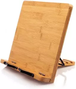 cookbook stand pipishell bamboo