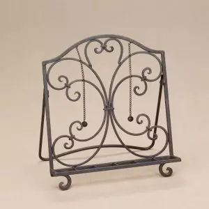 tripar metal cookbook stand