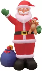 earraí bzb ollmhór santa claus inséidte