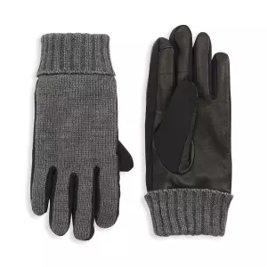 Gants hybrides Saks Fifth Avenue, meilleurs gants d'hiver pour hommes