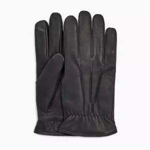 Guantes tecnológicos de cuero de tres puntos UGG