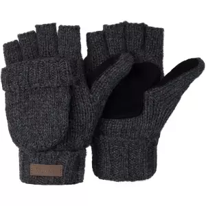 Guantes sin dedos convertibles de punto de invierno ViGrace