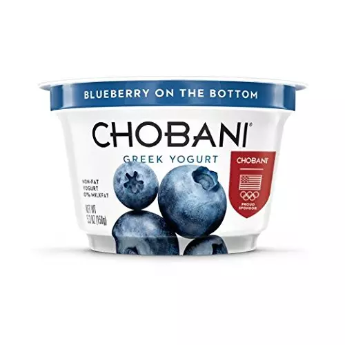 chobani ទឹកដោះគោជូរ blueberry