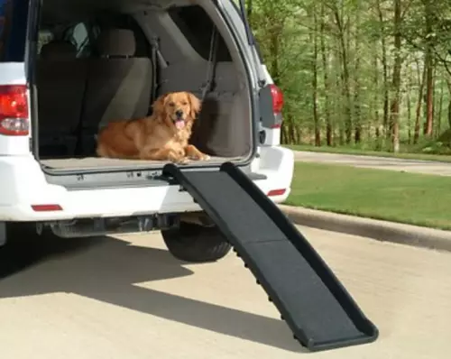 Безопасная для домашних животных Складная автомобильная рампа Happy Ride