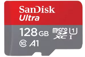 SanDisk 128 GB Ultra MicroSDXC minnekort