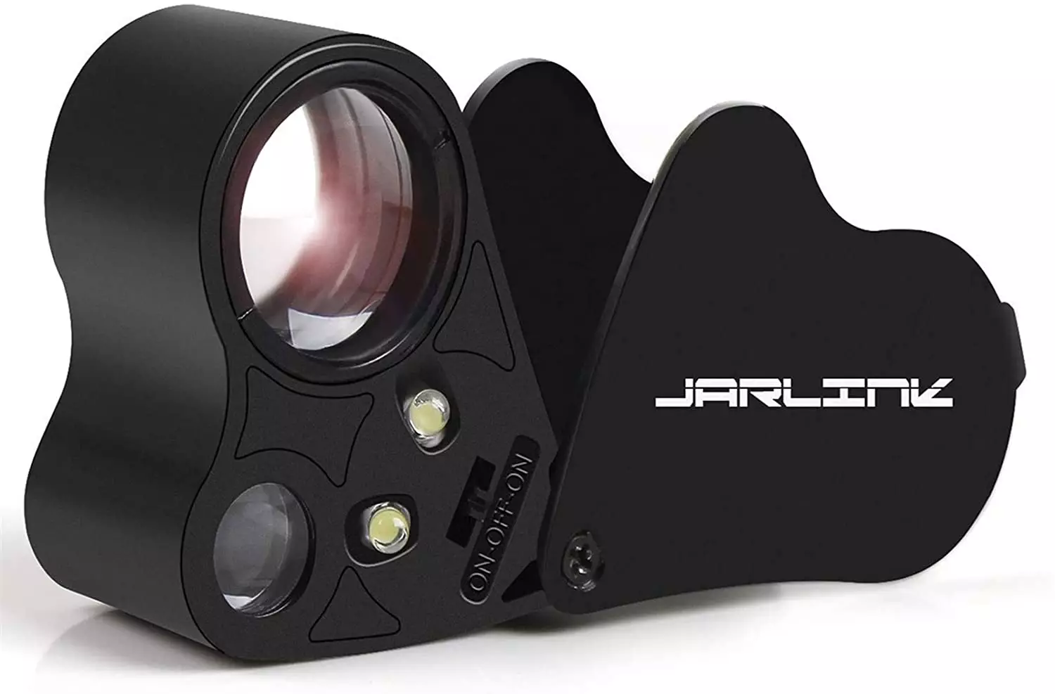 Jarlink 30x at 60x Illuminated Jeweller's Eye Loupe Magnifier