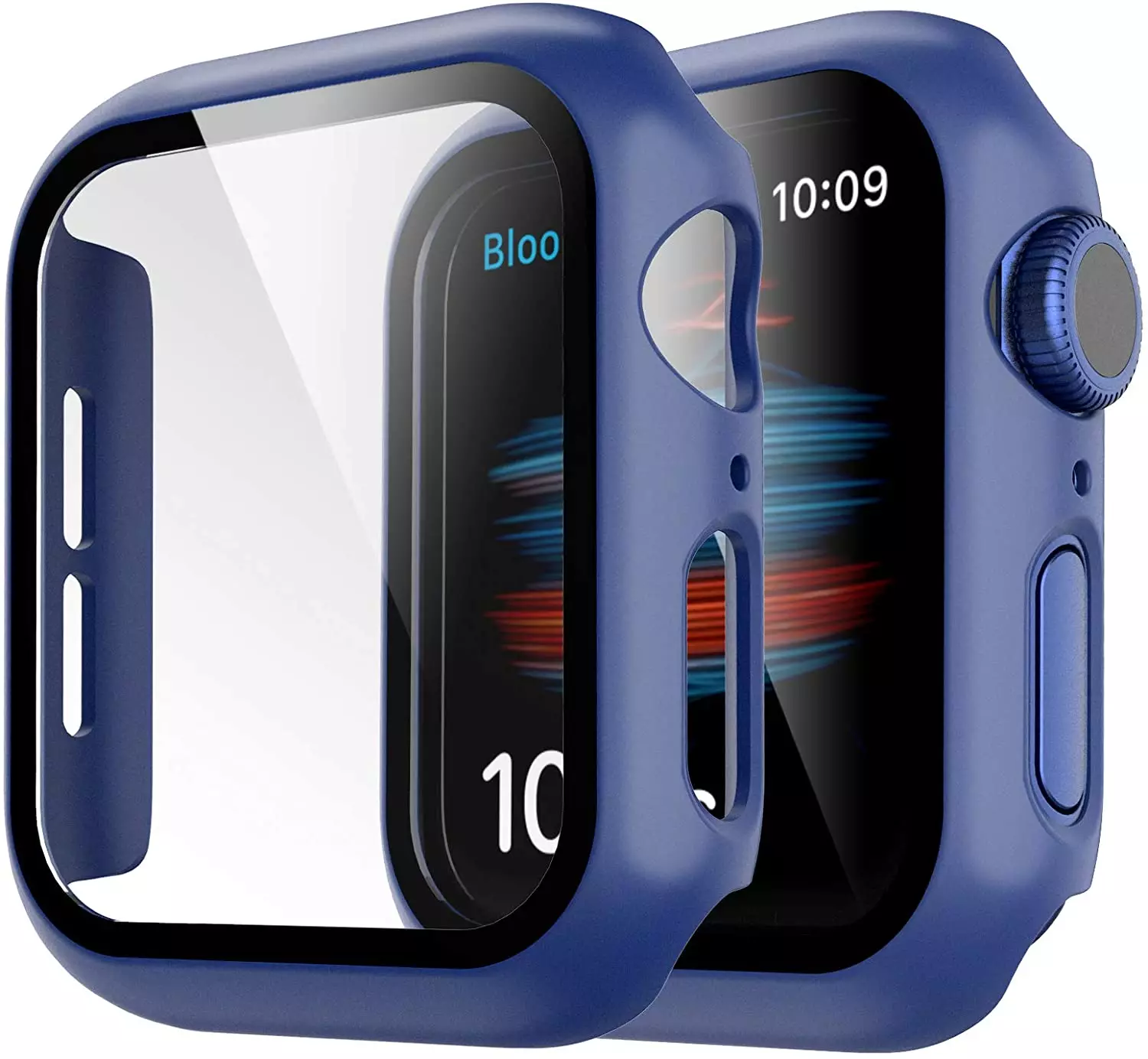 Proteggi schermo in vetro con custodia rigida per Apple Watch Hatoshi; la migliore protezione per lo schermo di Apple Watch